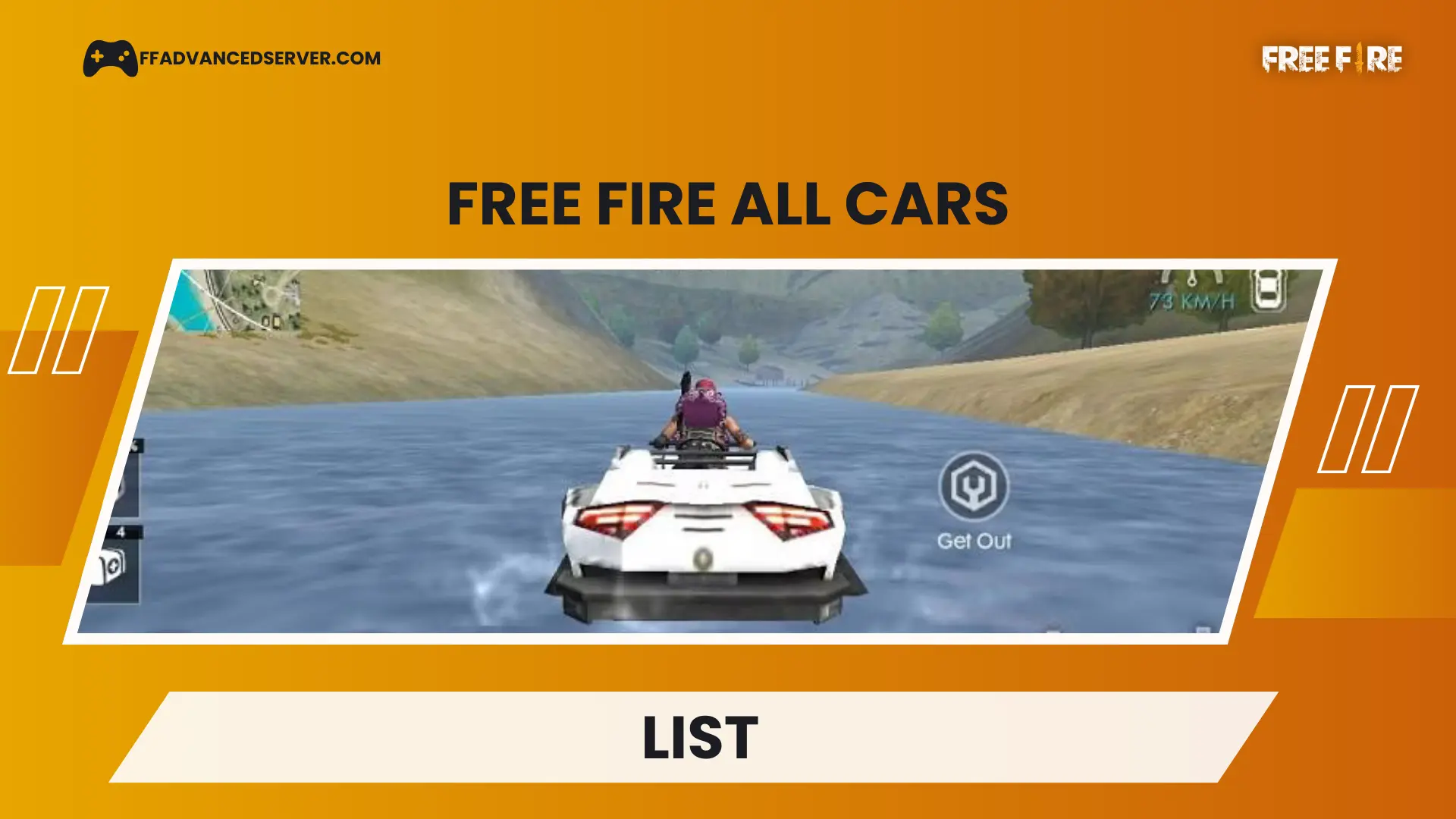 List of All Cars in Garena Free Fire