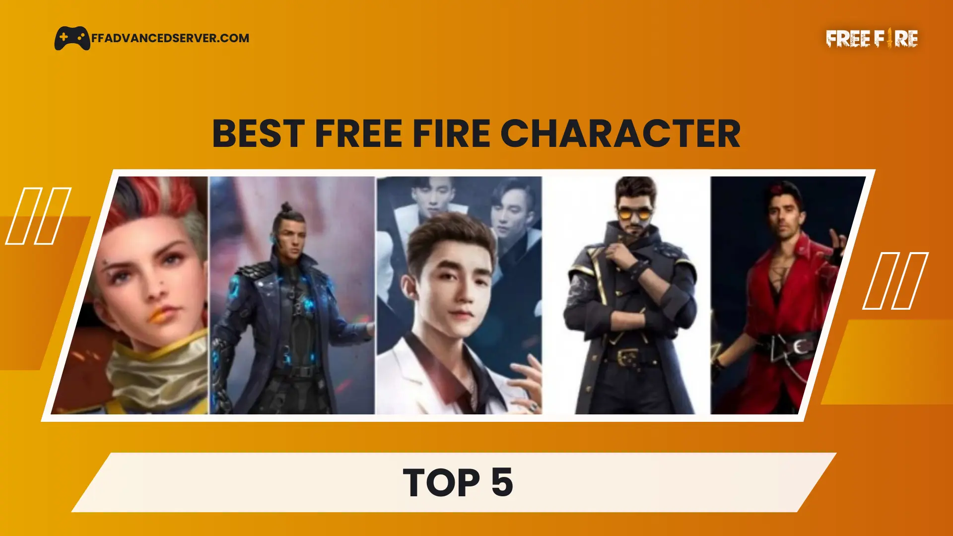 Karakter Mana yang Terbaik di Free Fire? Daftar Top 5 Karakter Terbaik