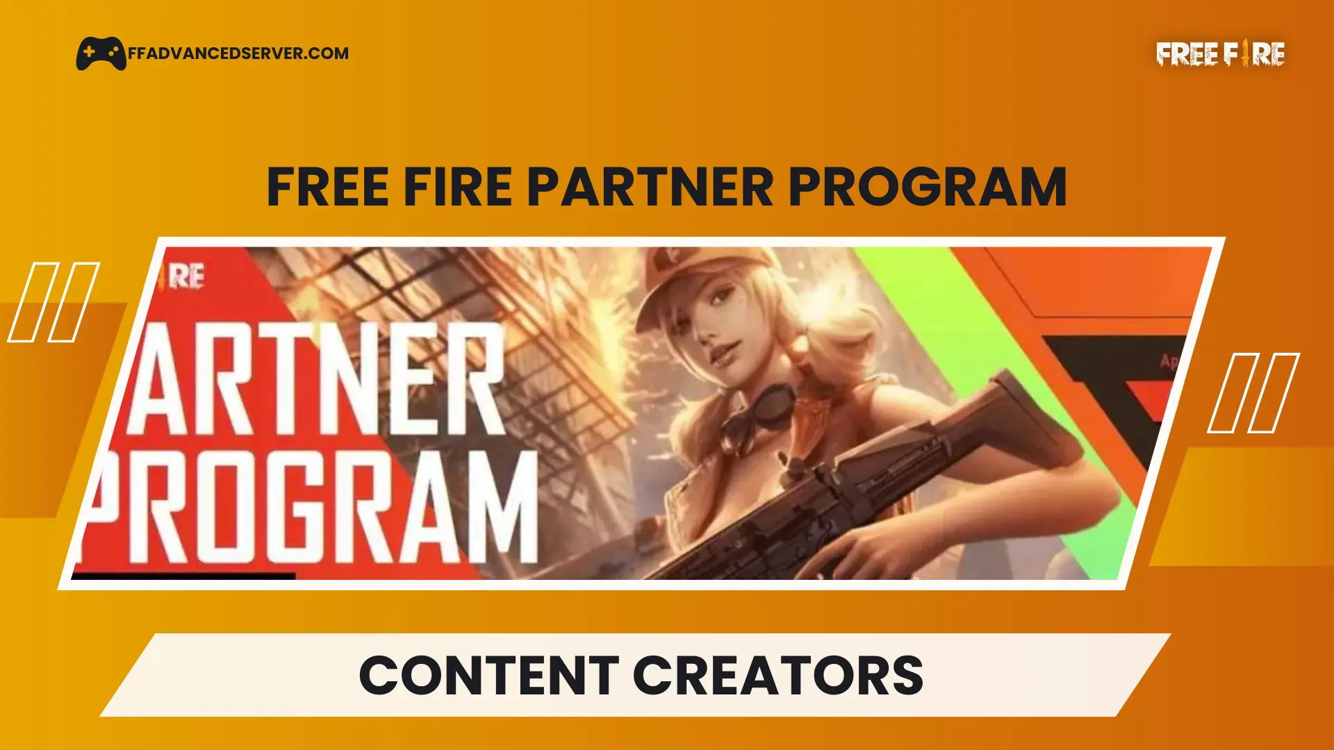 Free Fire Partner Program - A Complete Guide To Join